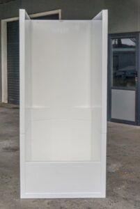 Shub shower cubicles – Westland Fibreglass Ltd